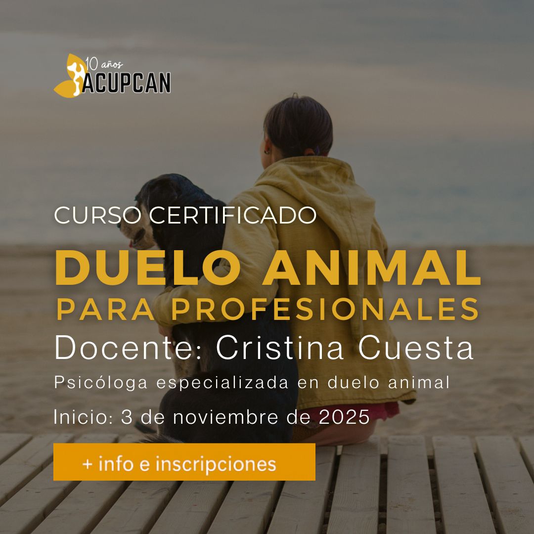 Acompañamiento del duelo animal - Acupcan